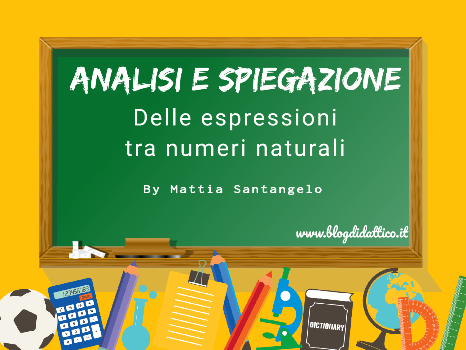 Analisi e spiegazione delle espressioni tra numeri naturali - Blog ...